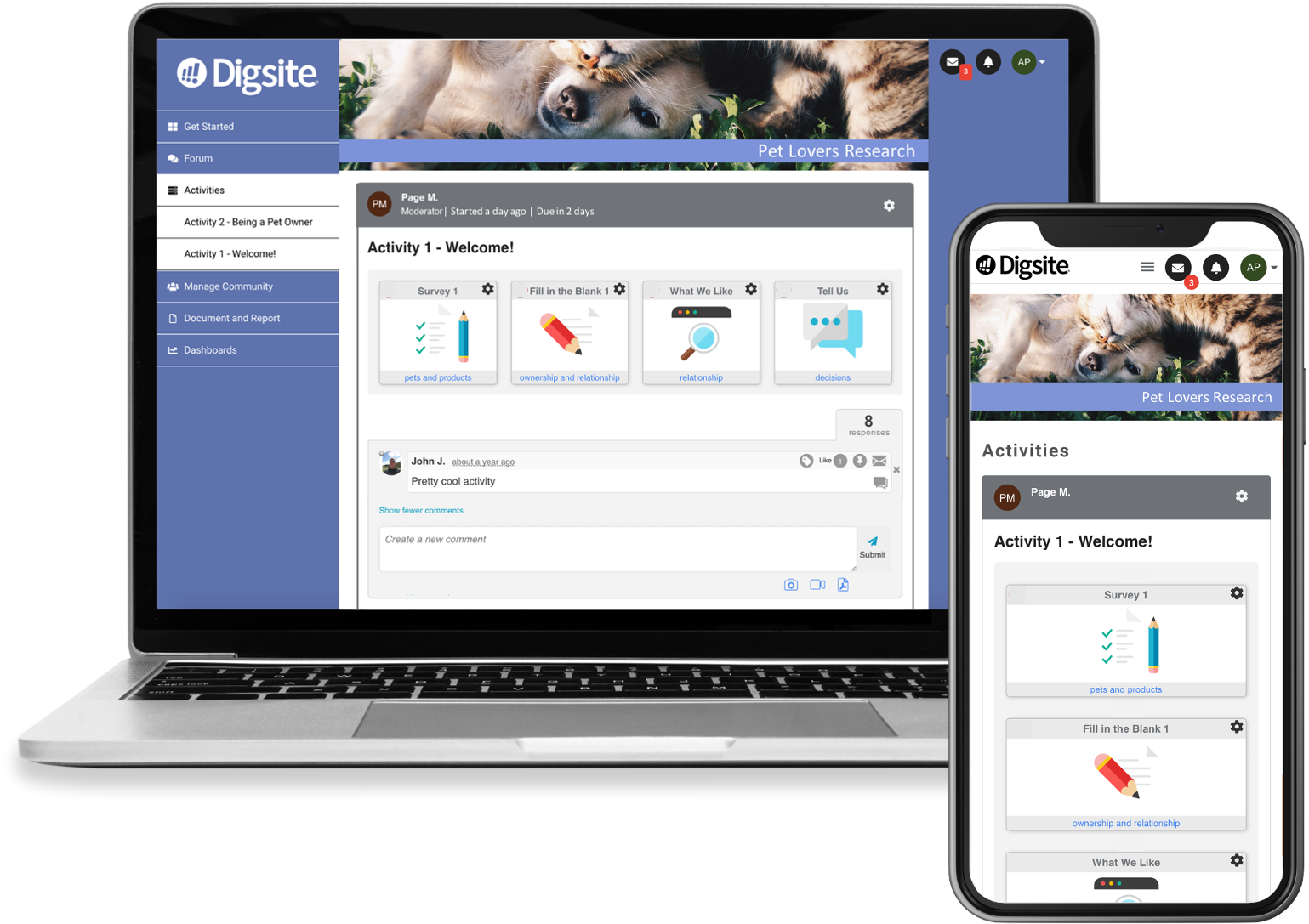 Digsite | Fast and Flexible Research
